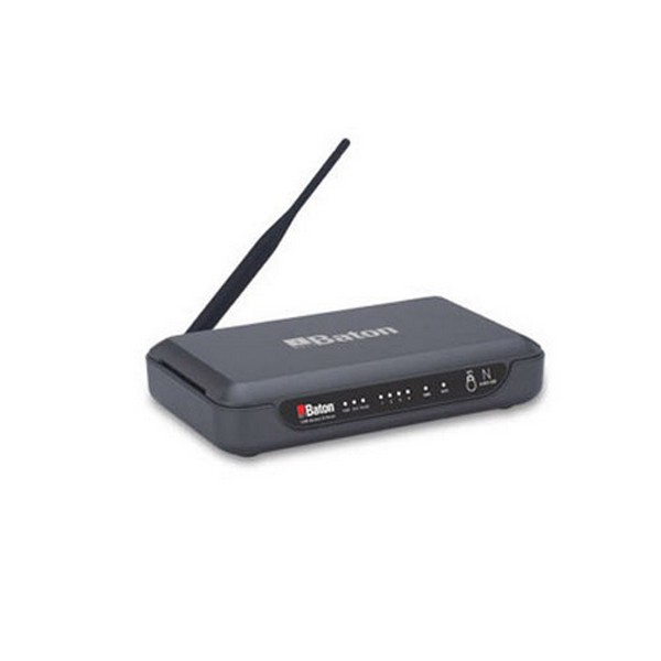 Buy iBall Baton 150M Wireless-N Router (iB-WRX150N) - Black Online at ...